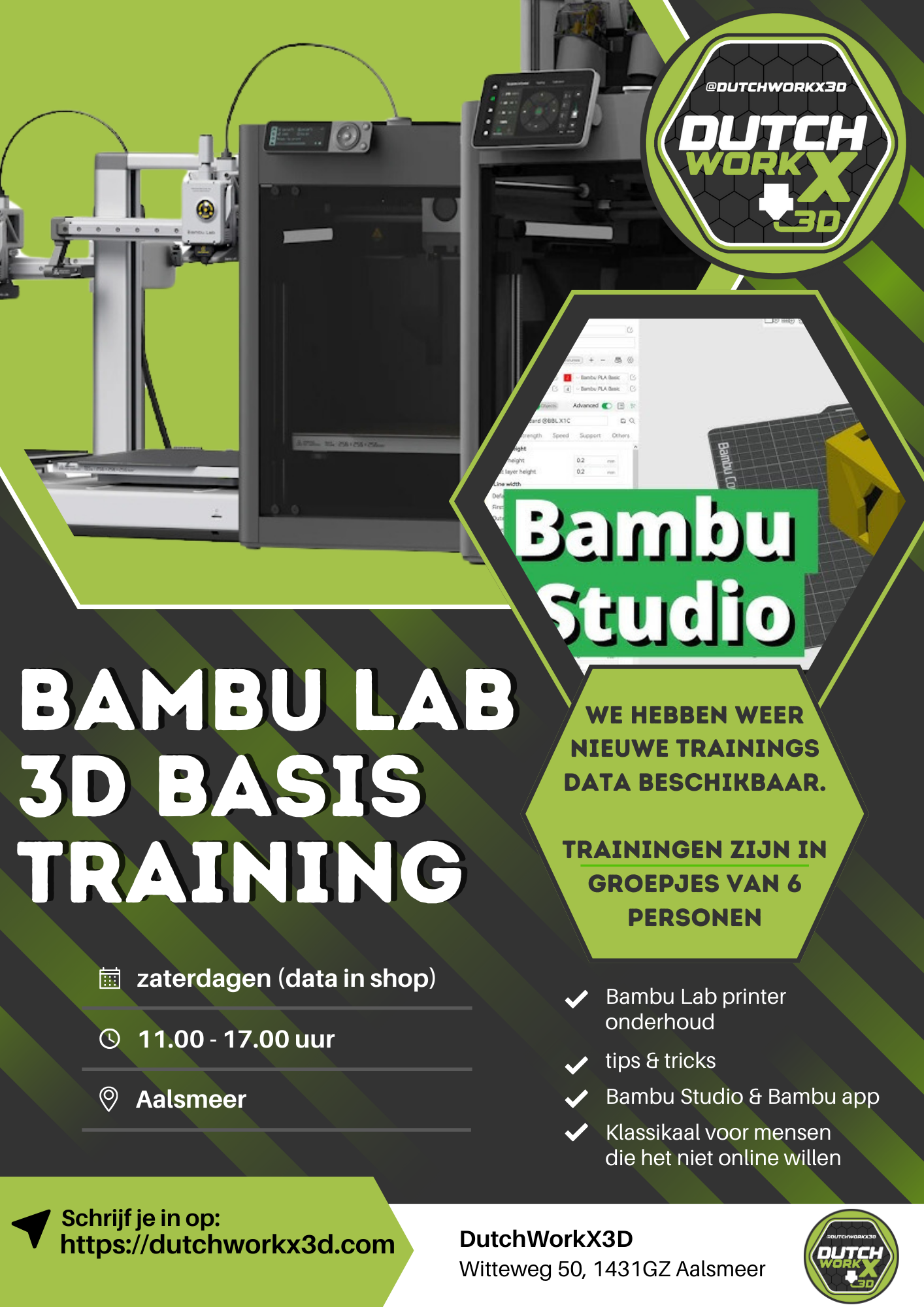 Bambu Lab Basis Training – DutchWorkX3D